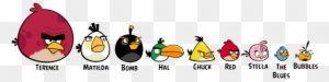 Angry Birds Name Character - Free Transparent PNG Clipart Images Download