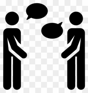 Talking Free Icon - People Talking Icon Png - Free Transparent PNG ...