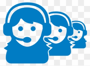Call Center Female Workers - Virtual Assistant Icon - Free Transparent ...