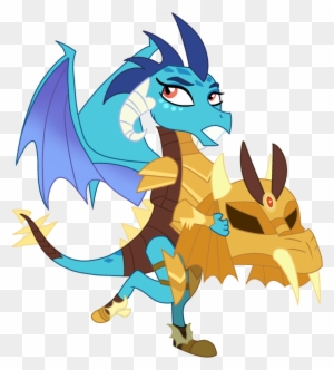 Ember In Her Armor By Loyalwing - Mlp Princess Ember Armor - Free ...