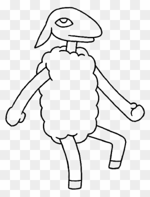 Sheep Drawing - Transparent Dancing Gif Goat - Free Transparent PNG ...