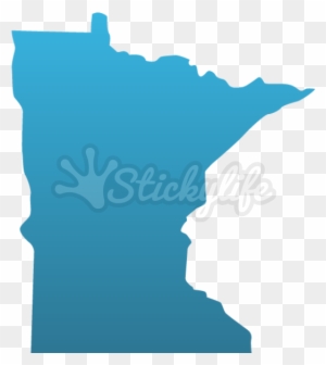 Minnesota Outline Rubber Stamp - Outline Of State Of Minnesota - Free ...