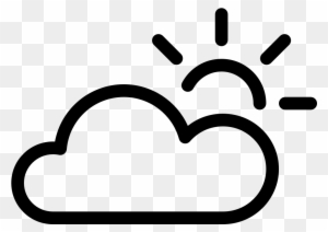 Weather - Sun Outline - Free Transparent PNG Clipart Images Download