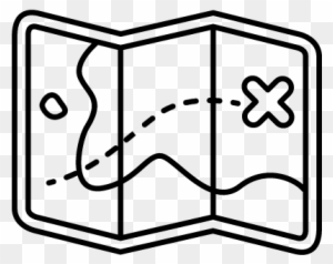 Treasure Map Vector - Treasure Map Icon Png - Free Transparent PNG ...