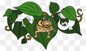 Maggie As A Gecko By Etuix - Leopard Gecko Chibi - Free Transparent PNG ...