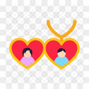 Love Locket Icon - Valentine's Day - Free Transparent PNG Clipart ...