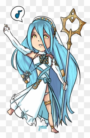 Fire Emblem Fan Art By A Nerd Girl - Fire Emblem Azura Chibi - Free ...