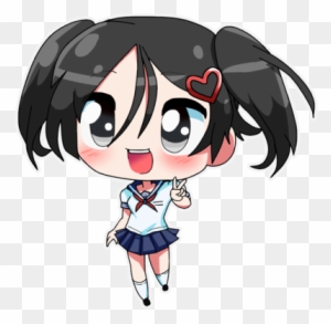 Yandere Simulator Chibi - Free Transparent PNG Clipart Images Download