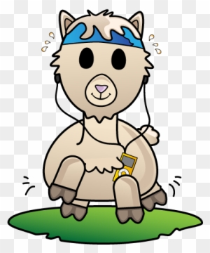 Alpaca Sad Facebook Sticker - Cartoon - Free Transparent PNG Clipart ...