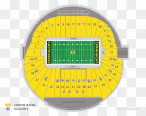 Autzen Stadium Seating Chart Well Illustration S - Autzen Stadium ...