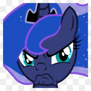A Royal Problem, Artist - Luna Mlp Emots - Free Transparent PNG Clipart ...