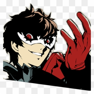 P5 Protagonist - Persona 5 Valentine Day Card - Free Transparent PNG ...