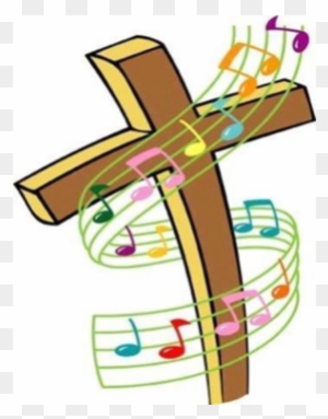 Cross With Music Notes - Free Transparent PNG Clipart Images Download