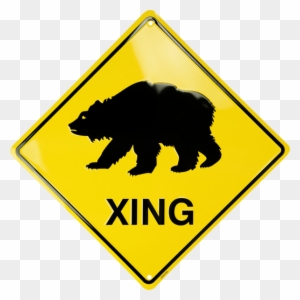 Xs67030 - Bear Xing - Star Wars Road Signs - Free Transparent PNG ...