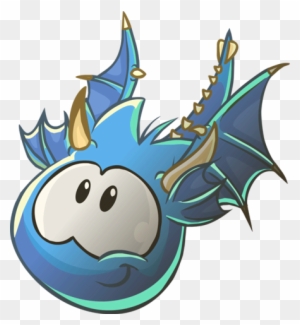 Puffle Dragon Dorado Hecho Por Calibri Cp By - Club Penguin Puffles ...