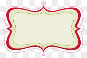 Label Frame Png - Png Border For Label - Free Transparent PNG Clipart ...