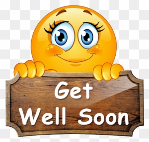 Get Well Soon Smiley - Free Transparent PNG Clipart Images Download