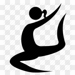 Olympic Games Clipart Olympic Gymnast - Gymnas Sport Logo Icon - Free ...