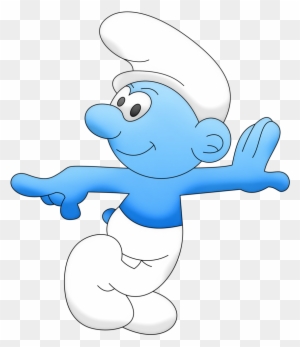 Smurfs Clipart Gullible - Smurfs Cartoon Clumsy - Free Transparent PNG ...