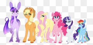 My Little Pony - Mlp Headcanon Mane 6 - Free Transparent PNG Clipart ...