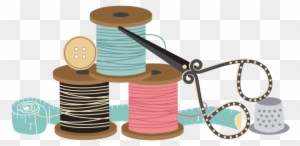 First Class - Sewing Supplies Clipart - Free Transparent PNG Clipart ...
