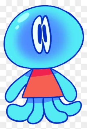 Gif Of A Splatoon Jellyfish Bouncing Forever By Paranormal-thingum ...