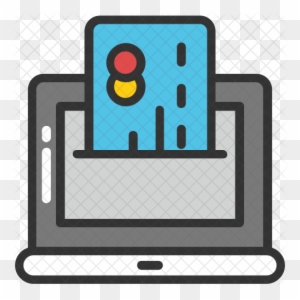 Online Banking Icon - Website Launch Icon - Free Transparent PNG ...