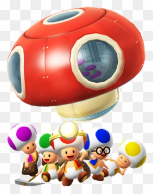 Yellow Toad - Toad Mario Party 6 - Free Transparent PNG Clipart Images ...