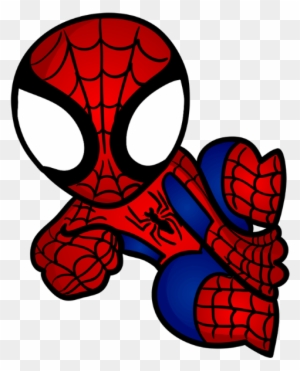 Spiderman Chibi By Guitar6god - Super Heroes Chibis Png - Free ...