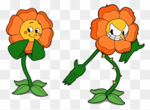 Cagney Carnation X Cuphead - Free Transparent PNG Clipart Images Download