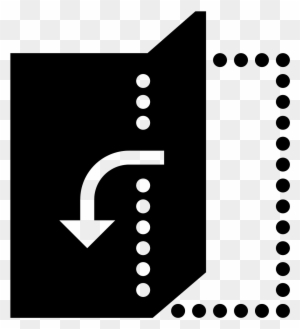 Fold Filled Icon - Unfold Icon - Free Transparent PNG Clipart Images Download