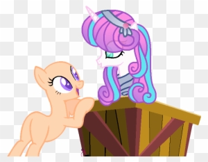 Collab With Flurry Heart/base 3 By Princess Blaze Acorn - Mlp Flurry ...