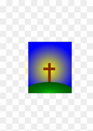 Cross On Hill In Distance - Cross - Free Transparent PNG Clipart Images ...