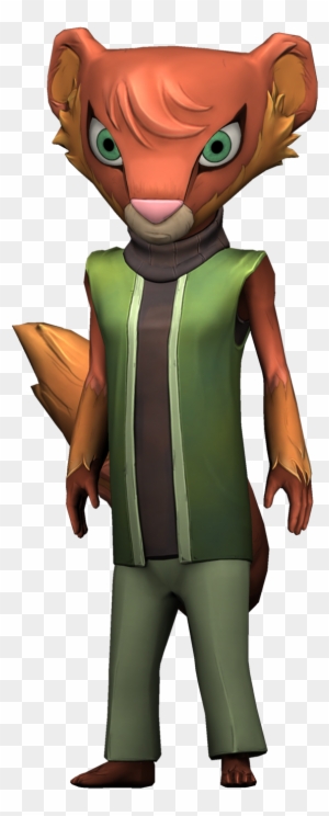 Weasel Lady 0000 2000 - Cartoon - Free Transparent PNG Clipart Images ...