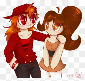 Becky And Brick By Polarbear1234 - Cartoon - Free Transparent PNG ...