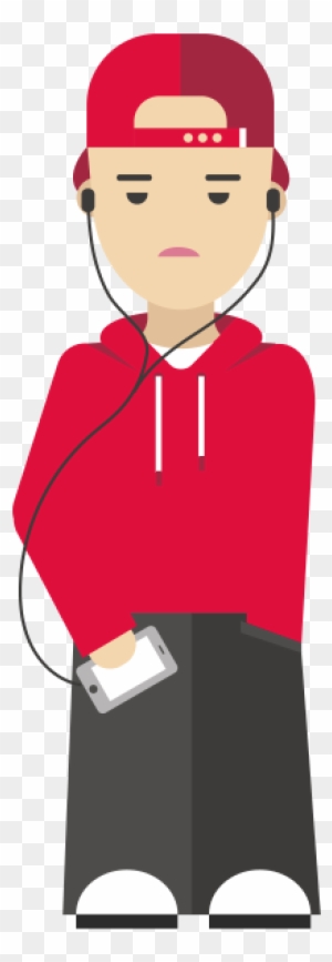 Lucas - Millennial Cartoon Transparent Background - Free Transparent ...