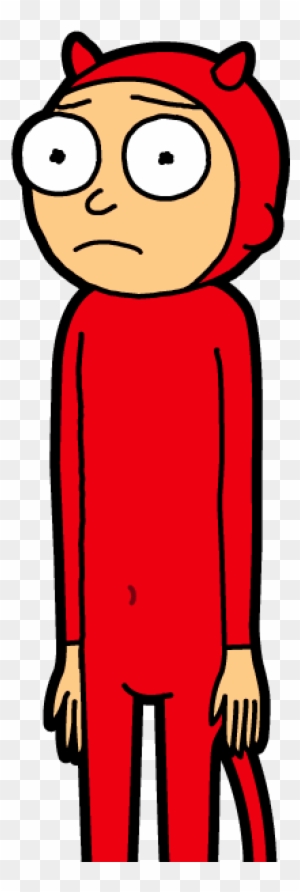 Orange Shirt Morty - Pocket Mortys Regular Morty - Free Transparent PNG ...