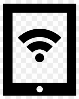 Contemporary Wireless Signal Icon Embellishment - Internet Connection ...