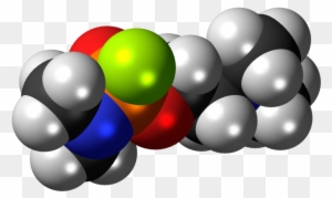 Gv Nerve Agent 3d Spacefill - Black - Free Transparent PNG Clipart ...