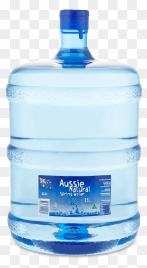 Water Bottle Png Image - Aussie Natural Spring Water 15l - Free ...