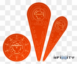 Infinity Templates "orange" - Technical Drawing - Free Transparent PNG ...