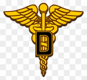 Dental Corps Caduceus Symbol - Army Medical Branch Insignia - Free ...