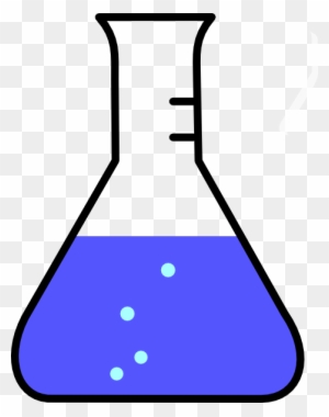 Bubbling Beaker Vector Clipart