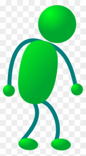 Stickman Waving And Happy - Stick Man Walking - Free Transparent PNG ...