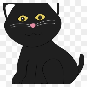 Black Cat Halloween Clip Art, Transparent PNG Clipart Images Free ...