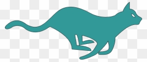 Cat Running Clipart, Transparent PNG Clipart Images Free Download ...