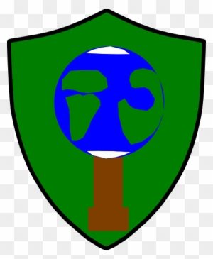 Save Trees,save Earth Shield Clip Art At Clker - Emblem - Free ...