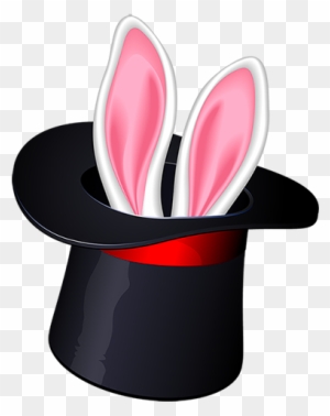 Magic Hat With Rabbit - Free Transparent PNG Clipart Images Download