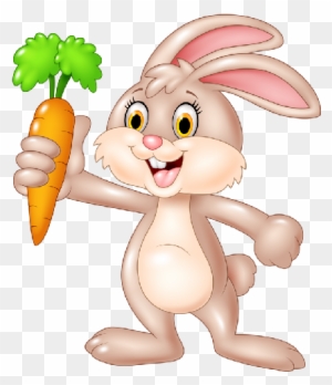 Rabbit With Carrot Clipart, Transparent PNG Clipart Images Free ...