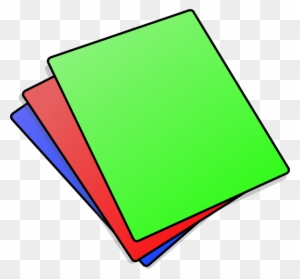 Stack - Coloured Paper Clipart - Free Transparent PNG Clipart Images ...